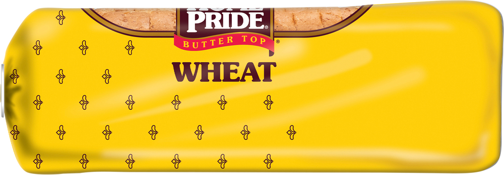 Home Pride Bread, Enriched, Wheat, Butter Top-Planogram-Left