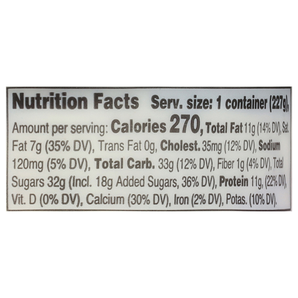 Noosa Finest Yoghurt, Blueberry-Nutrition-Facts