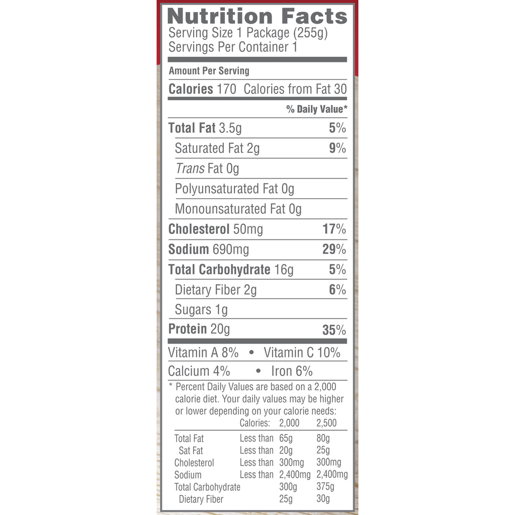 Smart Ones Turkey Breast, Slow Roasted-Nutrition-Facts