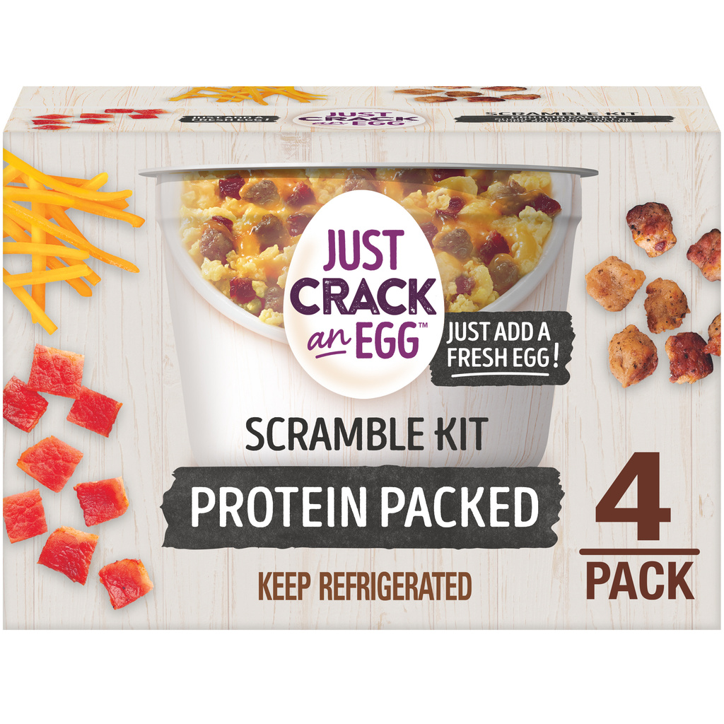 Just Crack an Egg Scramble Kit, Protein Packed-Hero