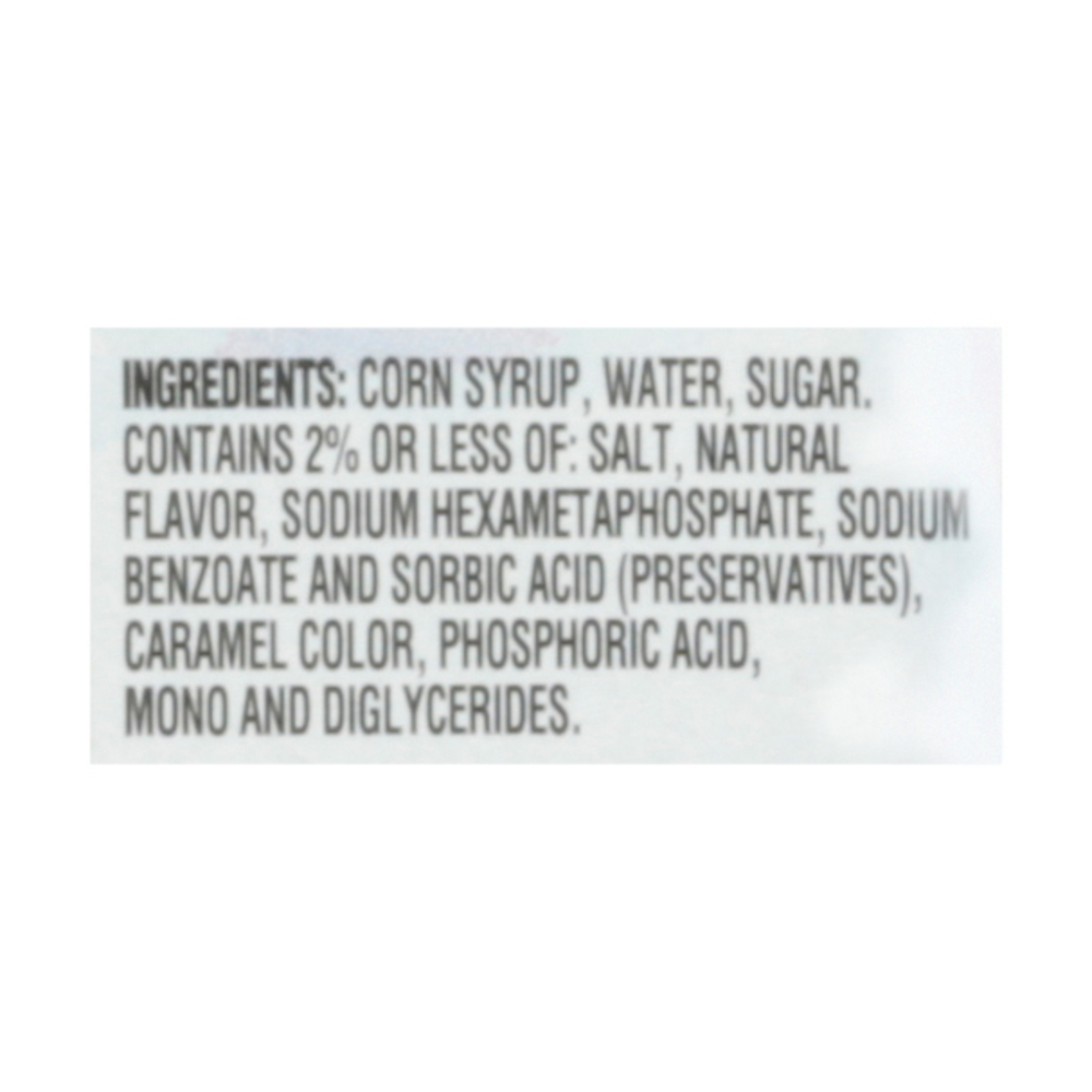 Log Cabin Syrup, Original-Ingredients