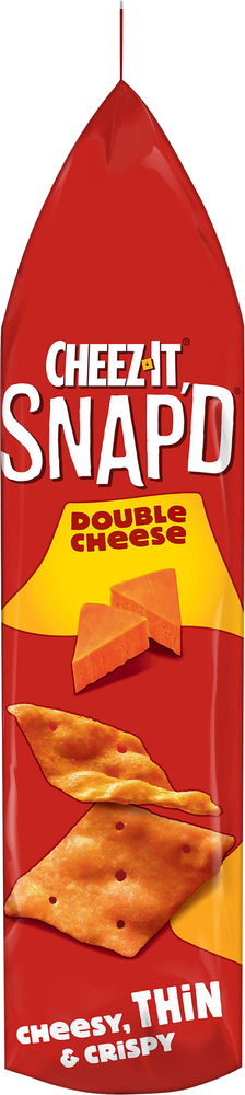 Cheez-It Snap'd Double Cheese Cheesy Baked Snacks-Planogram-Left
