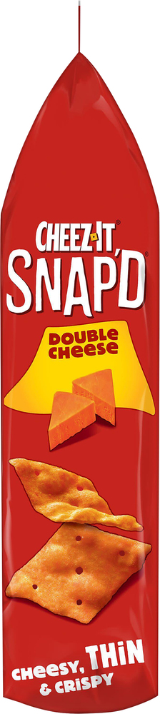 Cheez-It Snap'd Cheesy Baked Snacks, Double Cheese-Planogram-Right