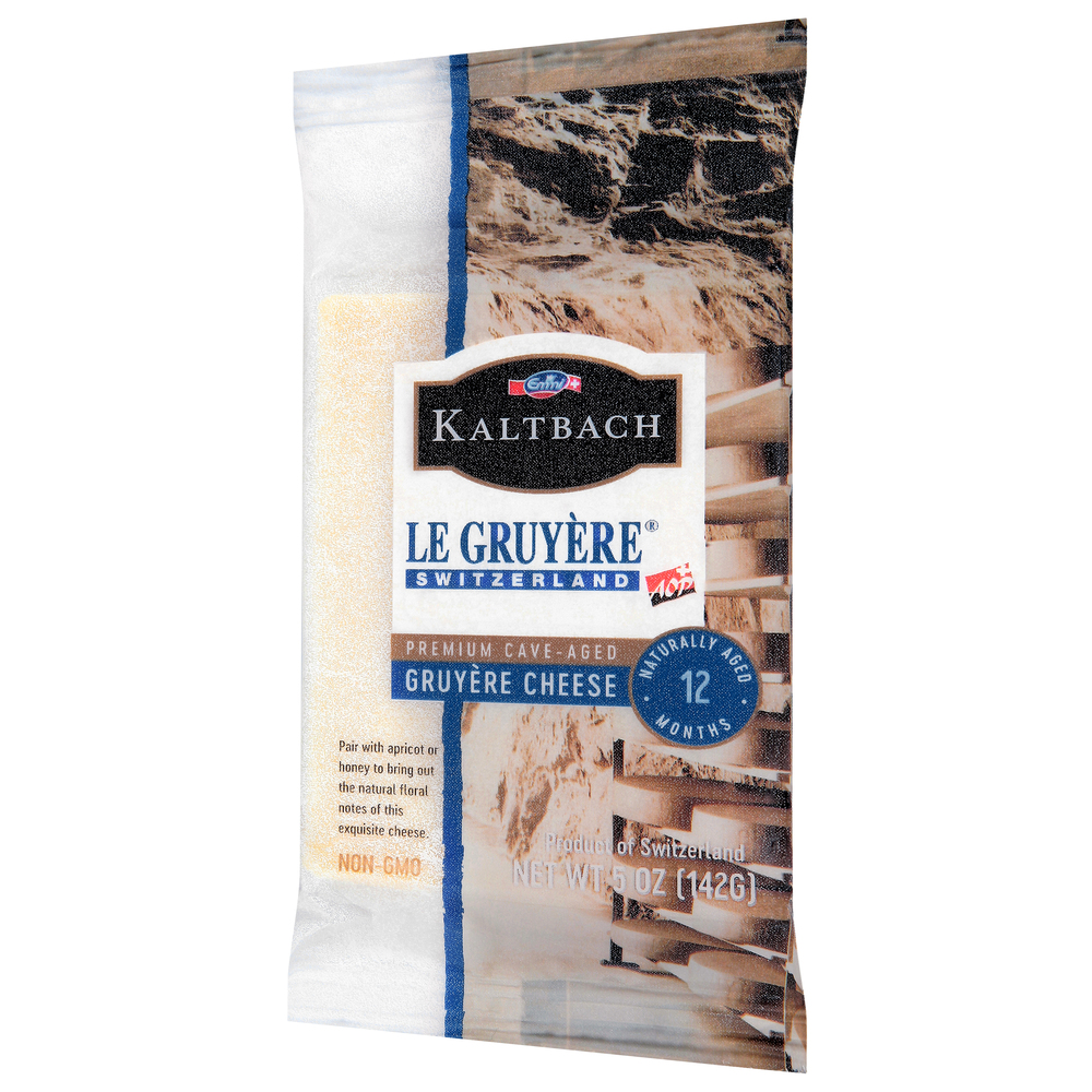Kaltbach Cheese, Gruyere-Front-Right-Elevated
