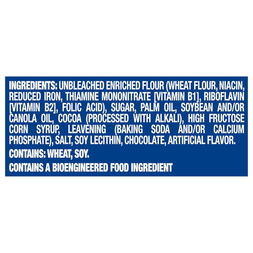 Oreo Sandwich Cookies, Chocolate-Ingredients