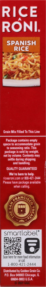 Rice-A-Roni Rice, Spanish-Planogram-Right