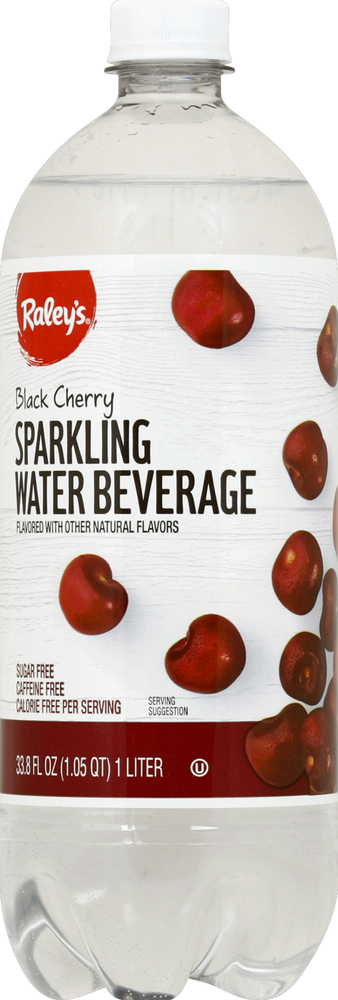 Raley's Black Cherry Sparkling Water-Ecom