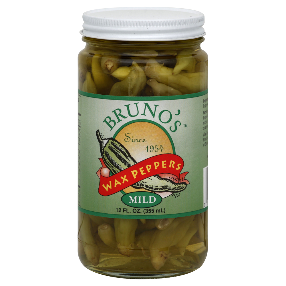 Brunos Wax Peppers, Mild-Main