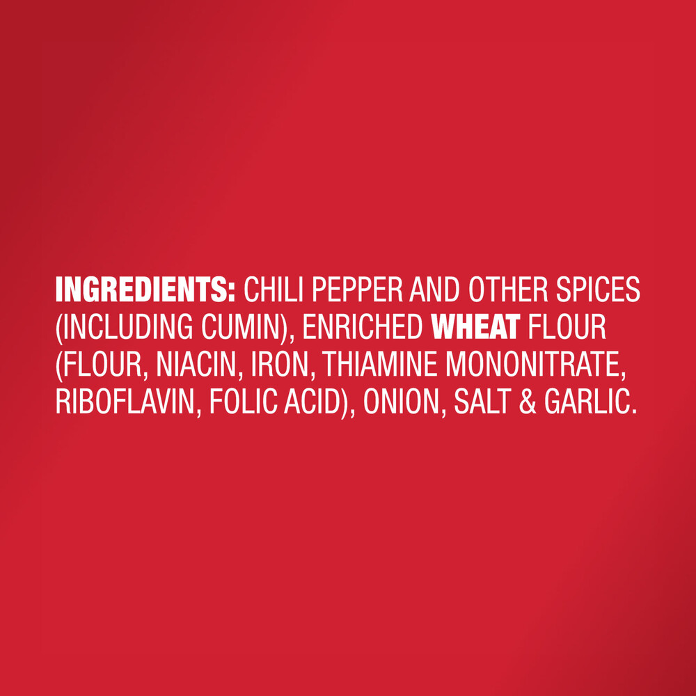 McCormick Chili Seasoning Mix-Ingredients