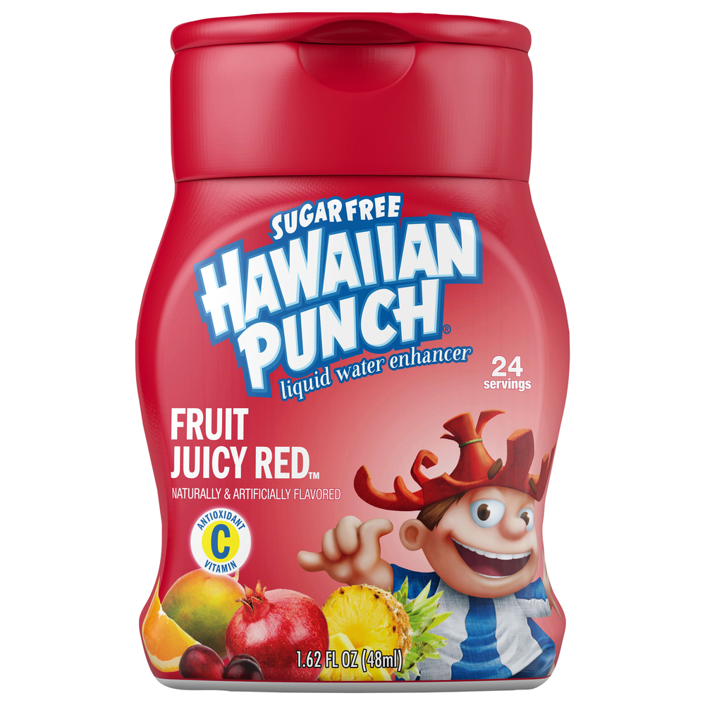 Hawaiian Punch Liquid Water Enhancer, Sugar Free, Fruit Juicy Red-Main