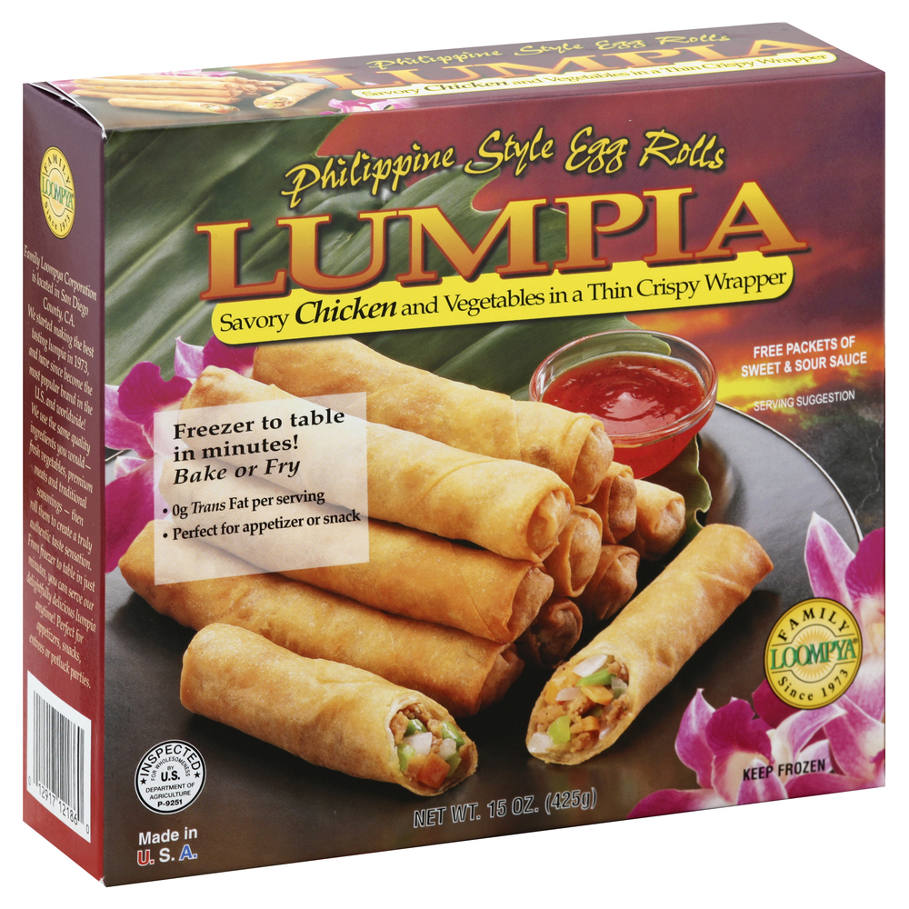Family Loompya Lumpia, Chicken-Main