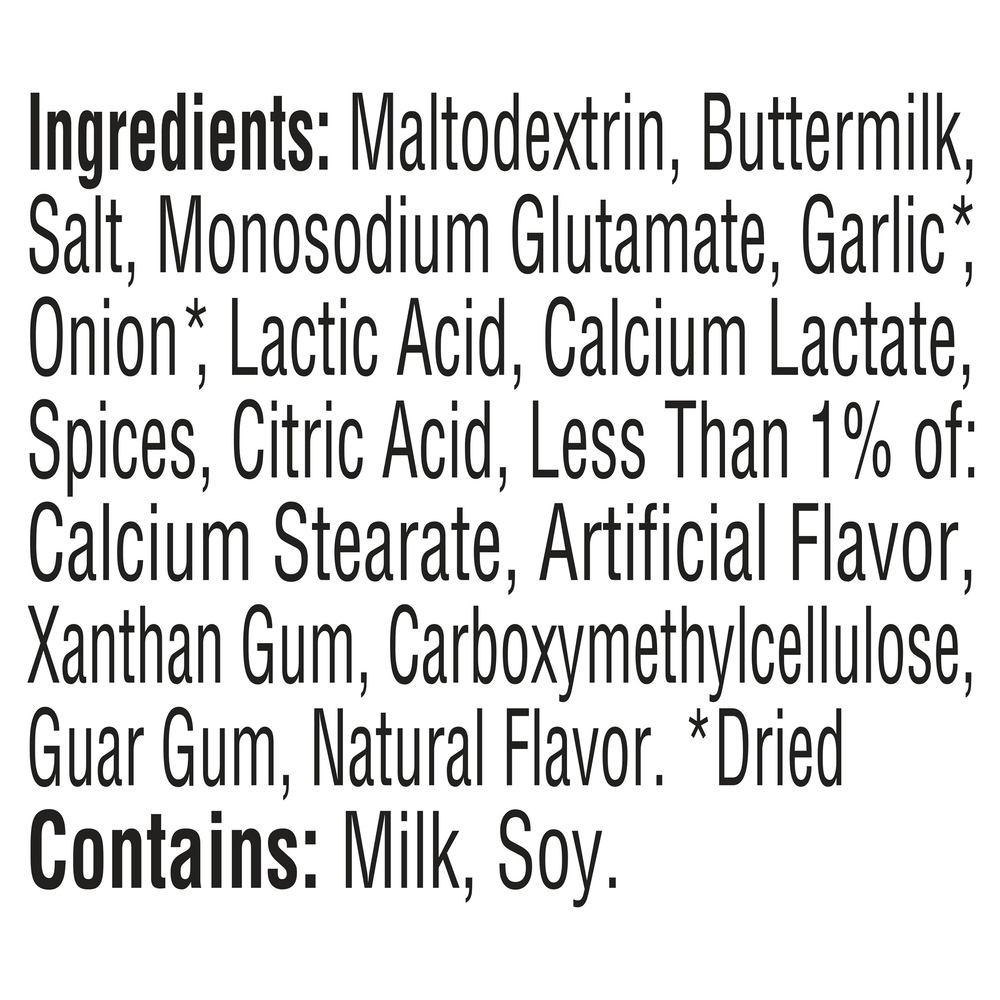 Hidden Valley The Original Ranch Seasoning, 4 Pack-Ingredients