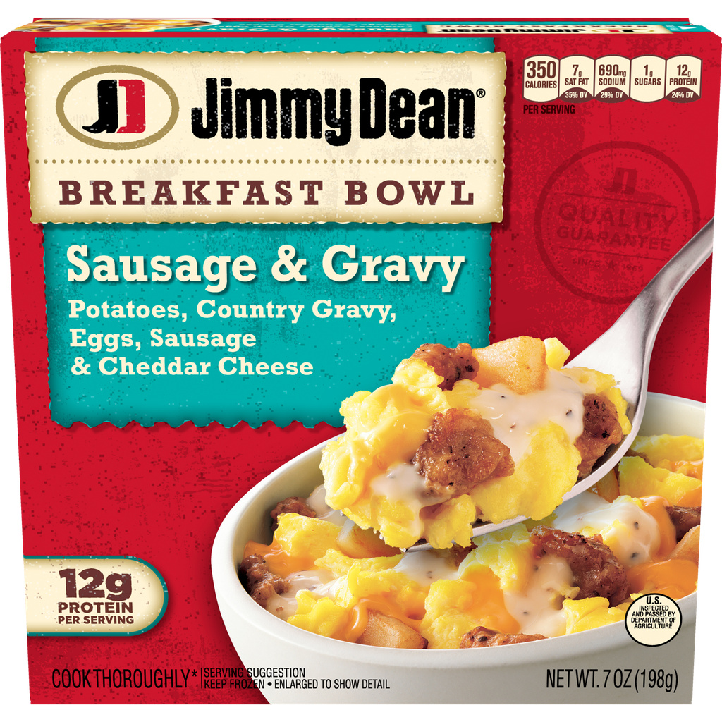 Jimmy Dean Sausage & Gravy Breakfast Bowl-Hero