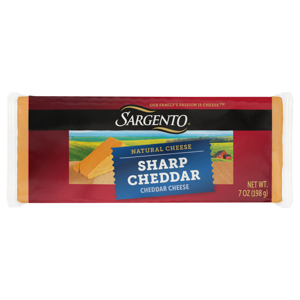 Sargento Cheese, Sharp Cheddar-Main