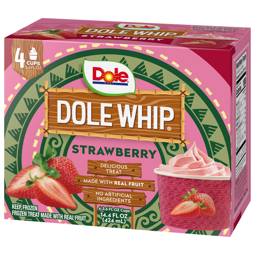 Dole Dole Whip Frozen Treat, Strawberry-Front-Right-Elevated