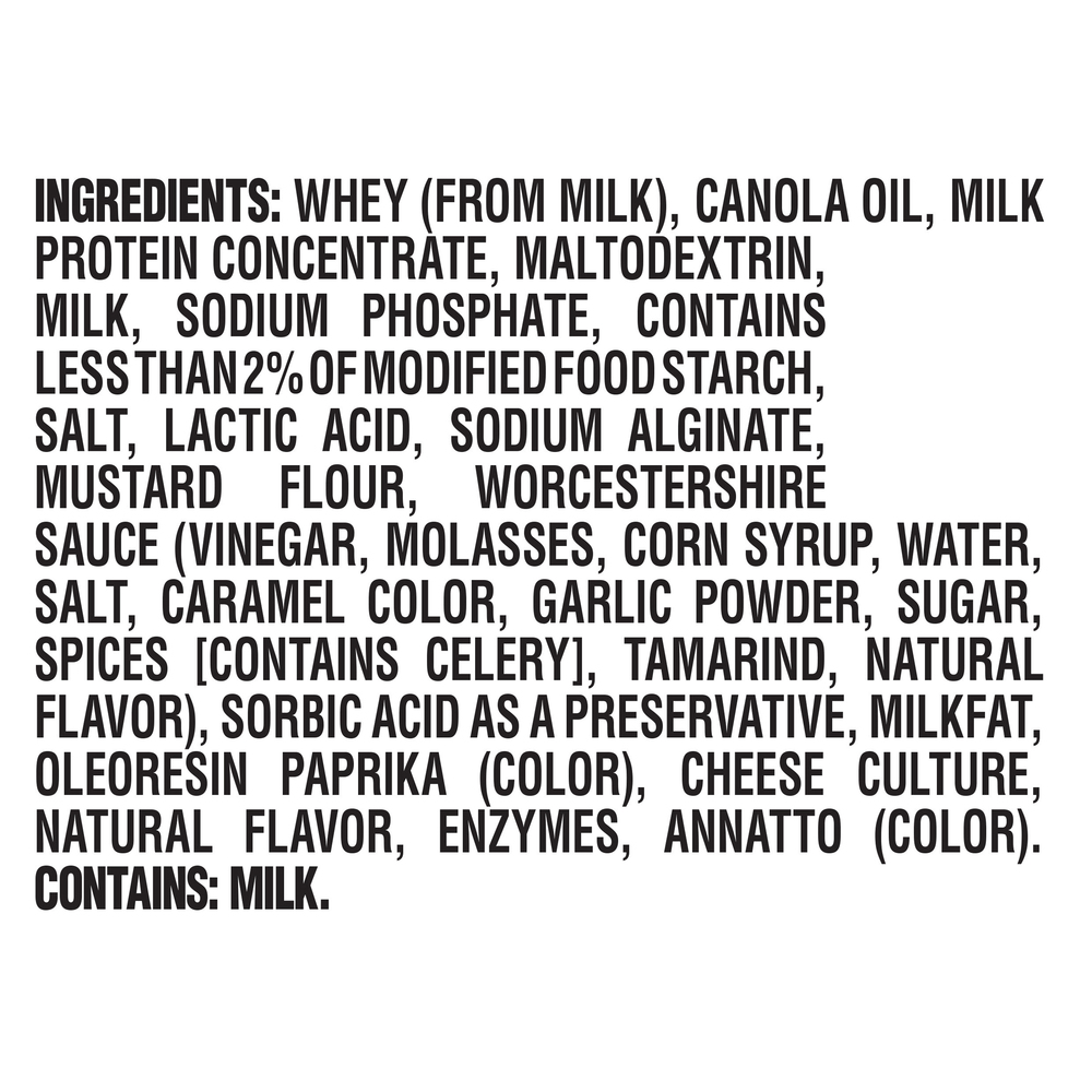 Cheez Whiz Cheez Whiz Original Cheese Dip-Ingredients