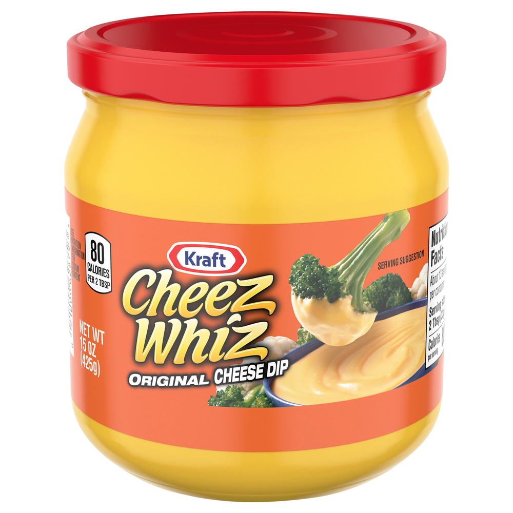 Cheez Whiz Cheez Whiz Original Cheese Dip-Front-Right-Elevated