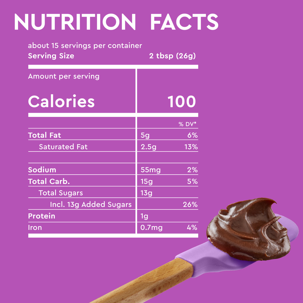 Duncan Hines Whipped Frosting, Chocolate-Nutrition-Facts