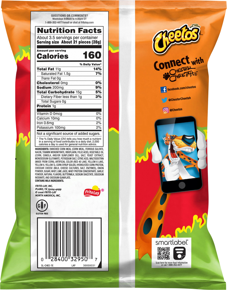 cheetos facts