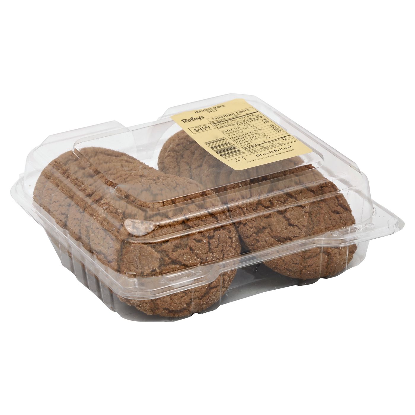 Raley's Molasses Cookies-Main