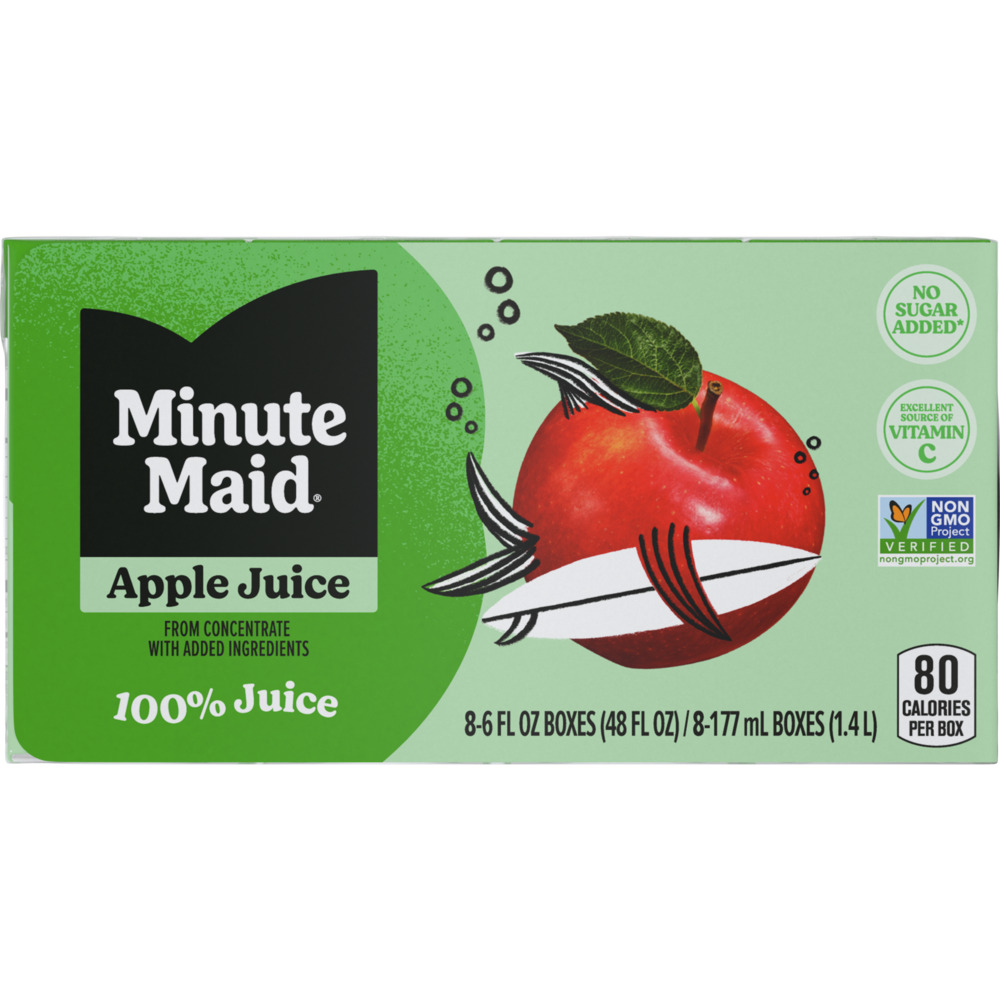 Minute Maid 100% Juice, Apple-Main