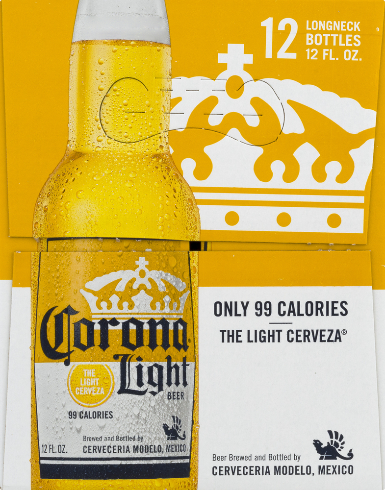 Corona Beer, Light-Planogram-Left