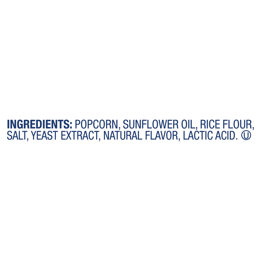 SkinnyPop Popcorn, Gluten Free, Dairy Free White Cheddar-Ingredients