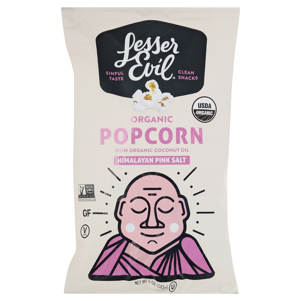 LesserEvil Himalayan Pink Salt Popcorn-Main