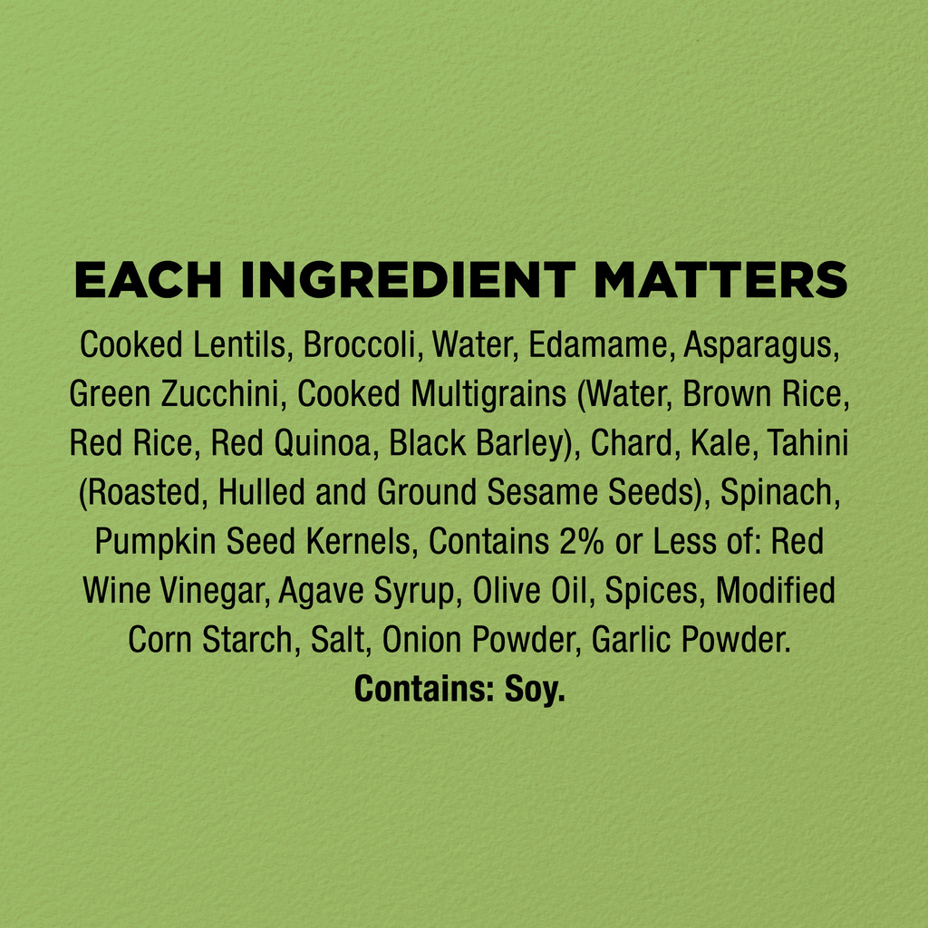 Healthy Choice Power Bowls, Green Goddess, Vegan-Ingredients