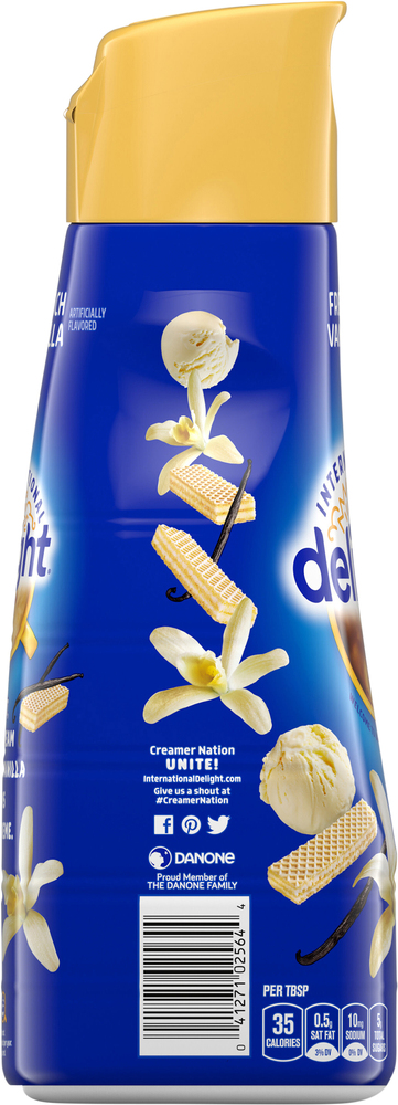 International Delight Coffee Creamer, French Vanilla-Planogram-Left