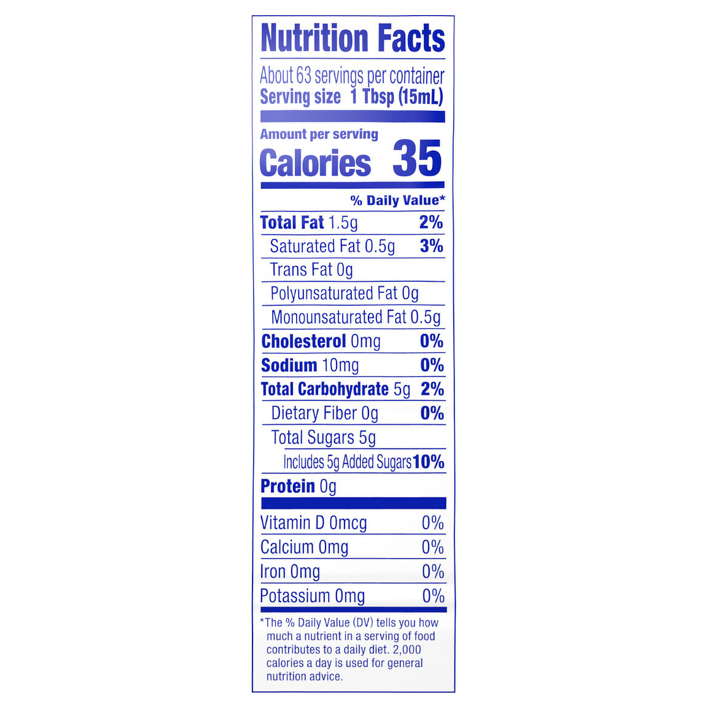 International Delight French Vanilla Coffee Creamer-Nutrition-Facts