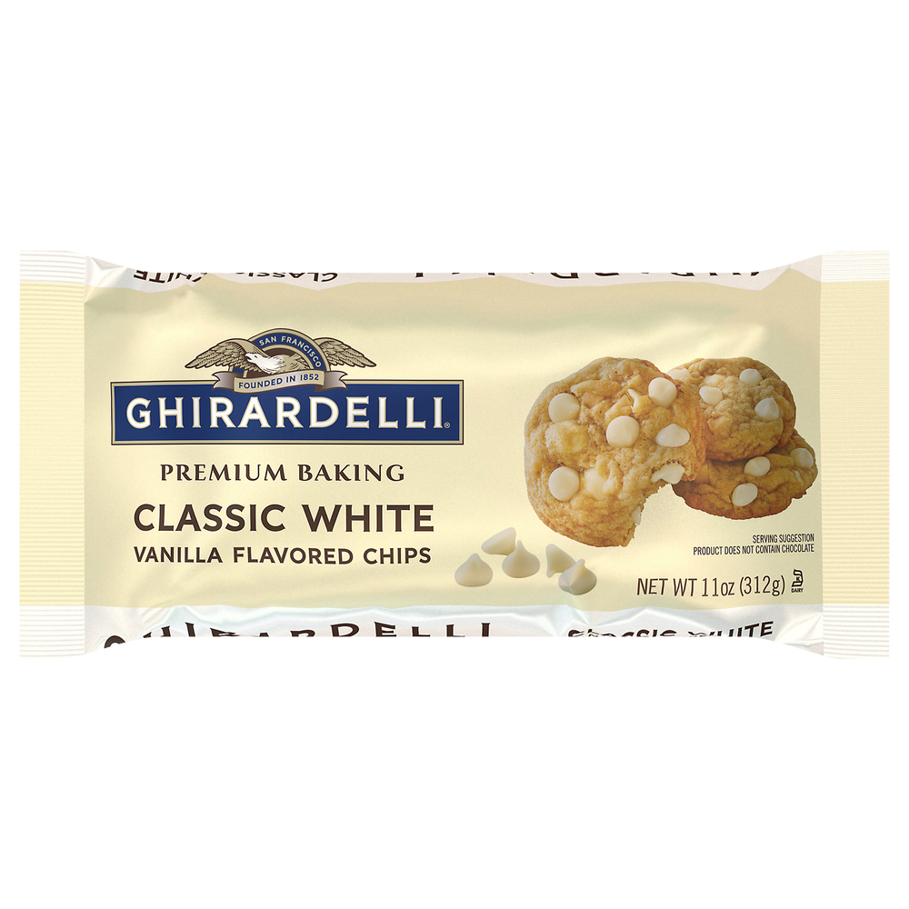 Ghirardelli Chips, Classic White-Main