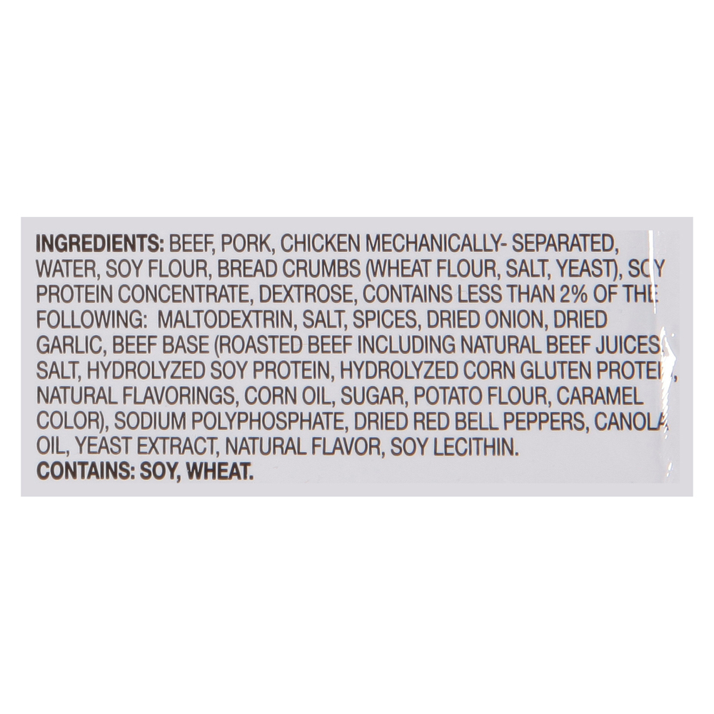 Farm Rich Meatballs, Italian Syle, Flame Broiled-Ingredients