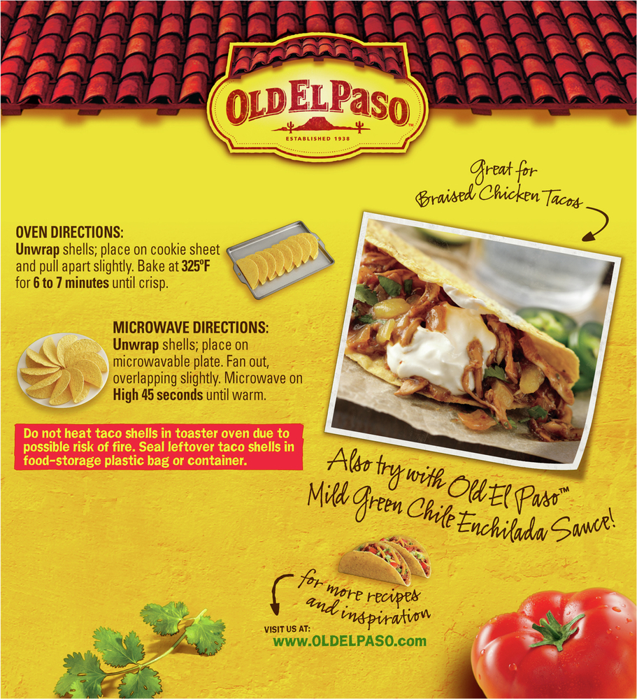 Old El Paso Super Stuffer Super Stuffer Extra Large Taco Shells ...