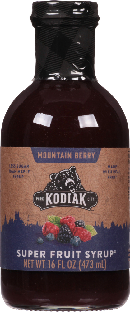 Kodiak Syrup, Super Fruit, Mountain Berry-Main