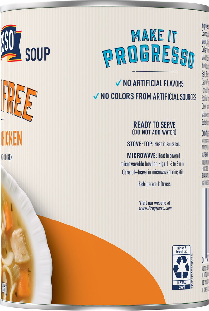 Progresso Soup, Gluten Free, Homestyle Chicken-Planogram-Right