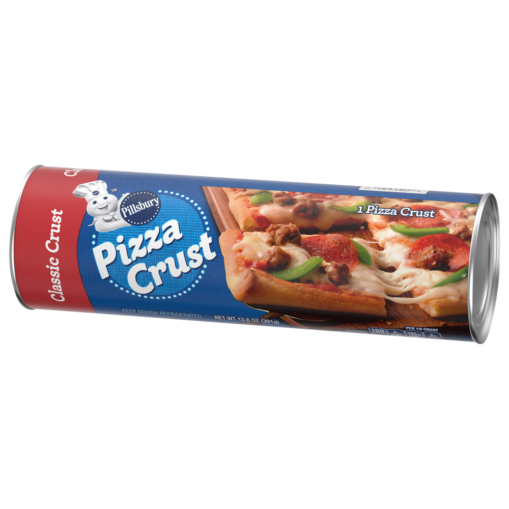 Pillsbury Classic Crust Pizza Crust-Front-Right-Elevated