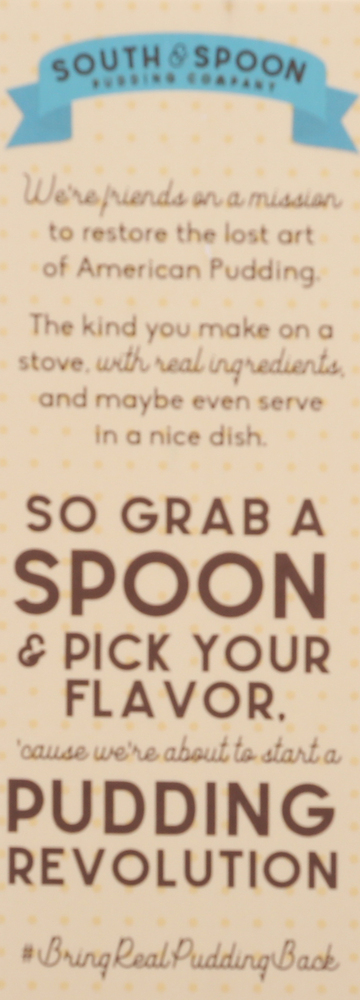 South & Spoon Pudding Company Cooktop Pudding Mix, Salted Brown Sugar ...