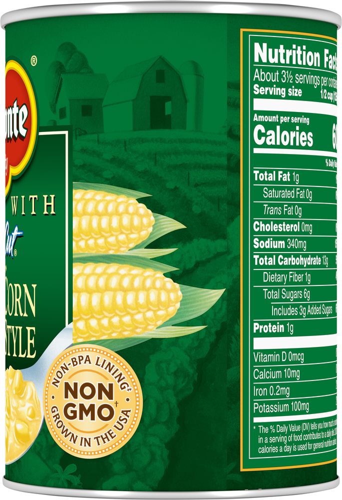 Del Monte Fresh Cut Cream Style Sweet Corn-Planogram-Right