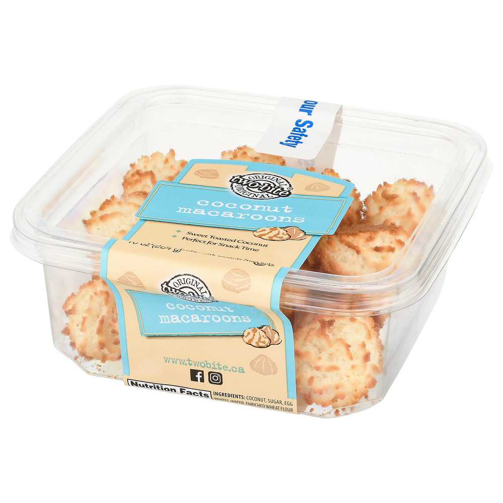 Two-Bite Macaroons, Coconut, Original-Front-Right-Elevated
