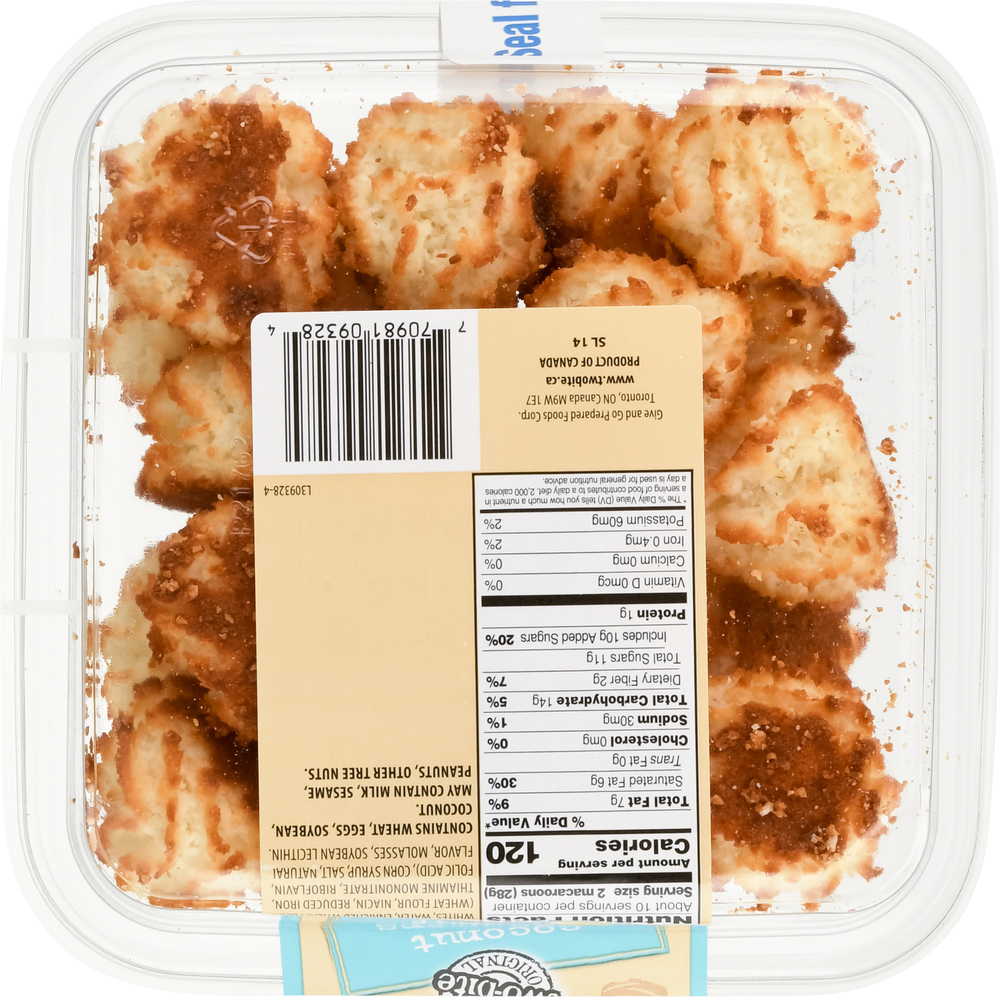 Two-Bite Macaroons, Coconut, Original-Planogram-Back
