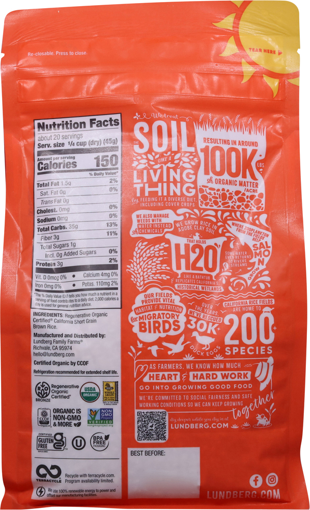 how to cook brown rice lundberg