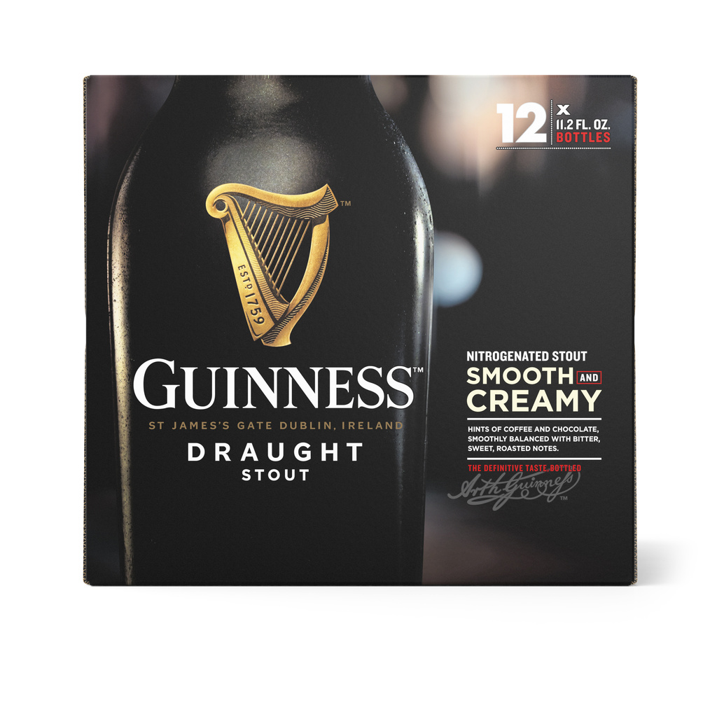 Guinness Beer, Draught Stout, Smooth and Creamy-Hero