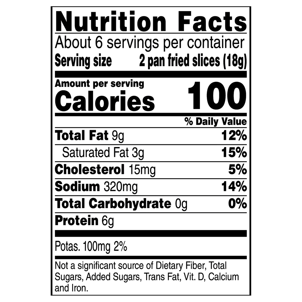 Jimmy Dean Bacon, Applewood Smoked, Premium-Nutrition-Facts