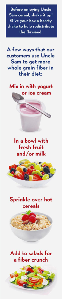 uncle sam cereal alternative