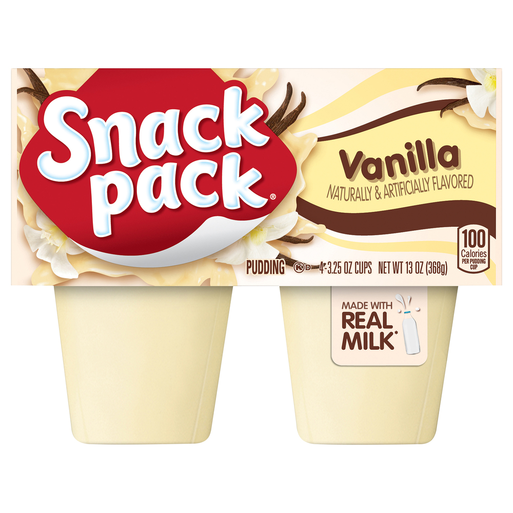 Snack Pack Pudding, Vanilla-Main