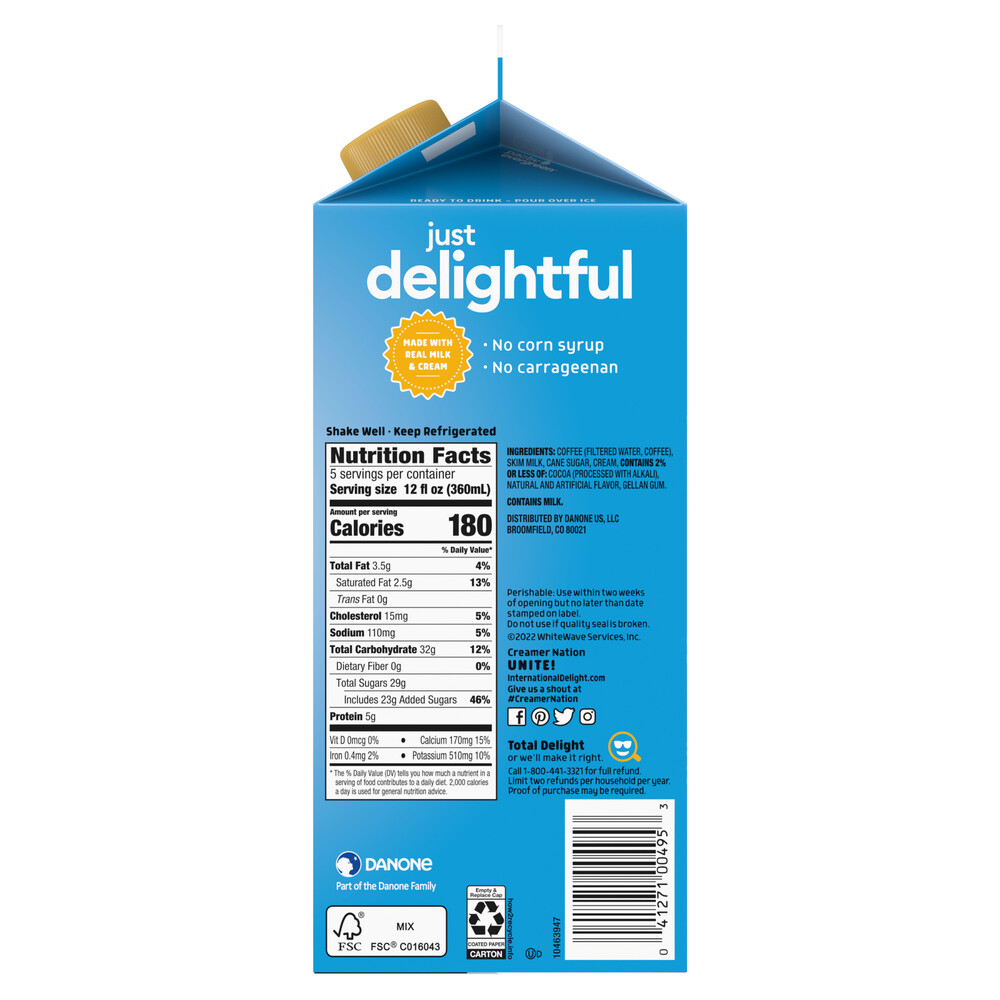 International Delight Mocha Iced Coffee-Planogram-Right