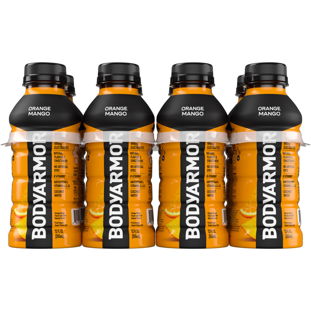 BODYARMOR Orange Mango Electrolyte Sports Drink-Planogram-Back
