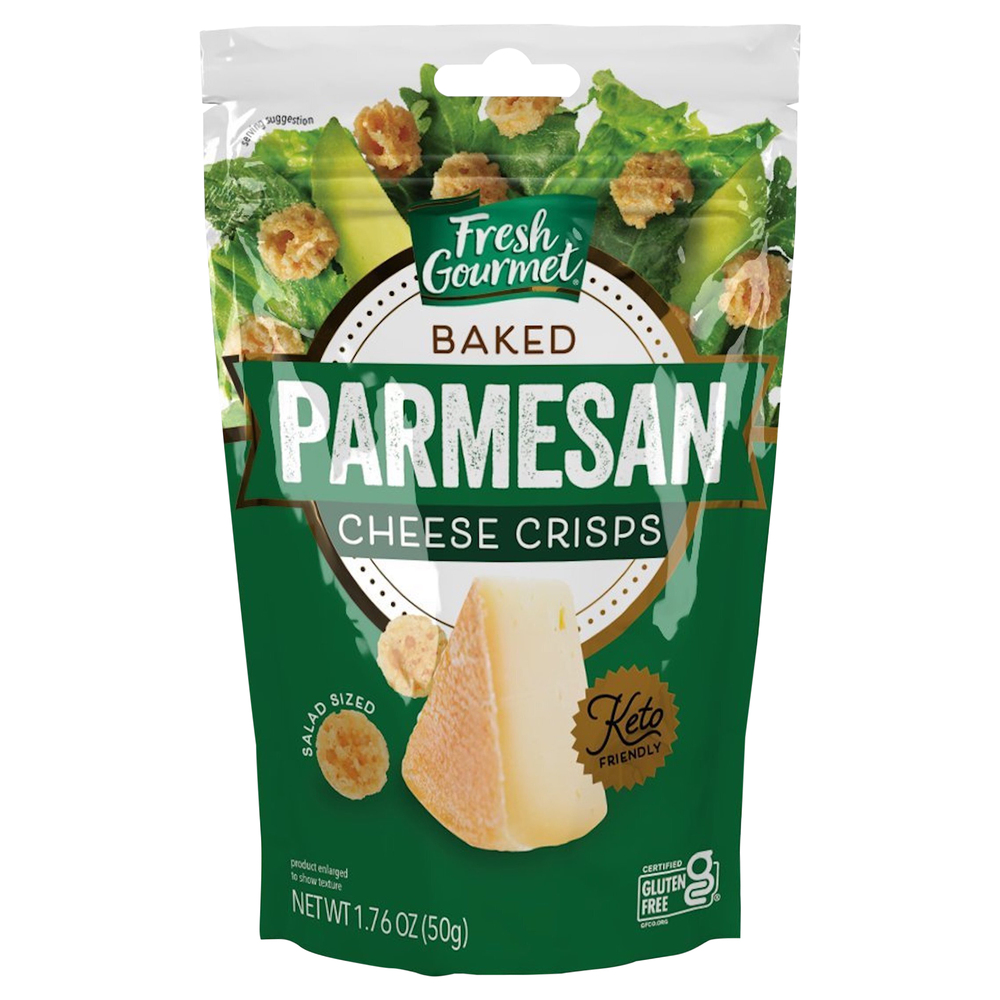 Fresh Gourmet Cheese Crisps, Parmesan, Baked-Main