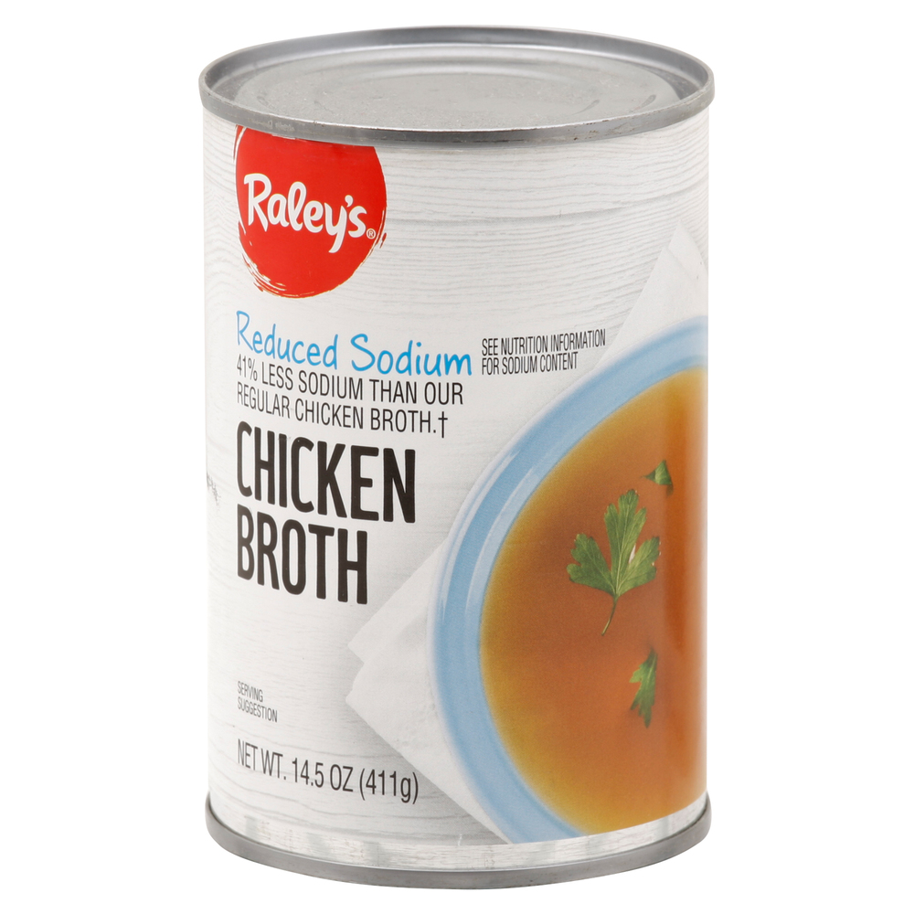 Raley's Reduced Sodium Chicken Broth-Main